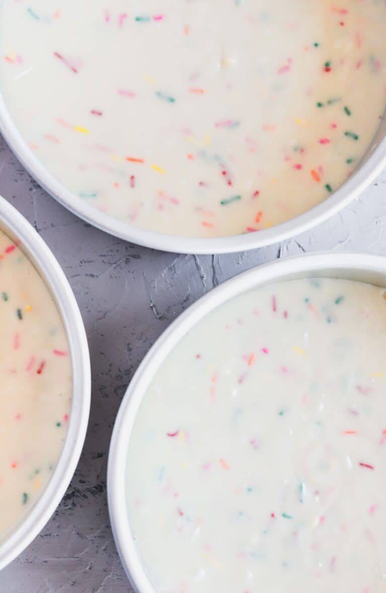 Homemade Funfetti Birthday Cake - Stephanies Sweet Treats