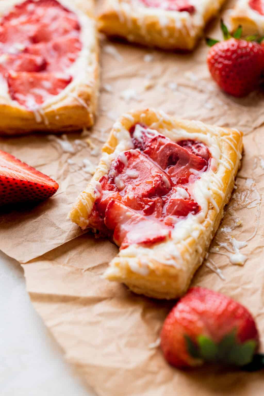 Strawberry Danish | Stephanie's Sweet Treats | Stephanie Rutherford