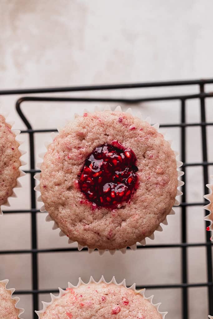 Raspberry Filled Cupcakes | Stephanie's Sweet Treats | Stephanie Rutherford