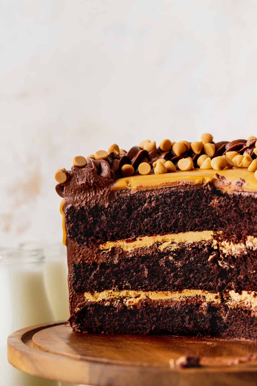 Chocolate Butterscotch Cake | Stephanie's Sweet Treats | Stephanie Ruthe