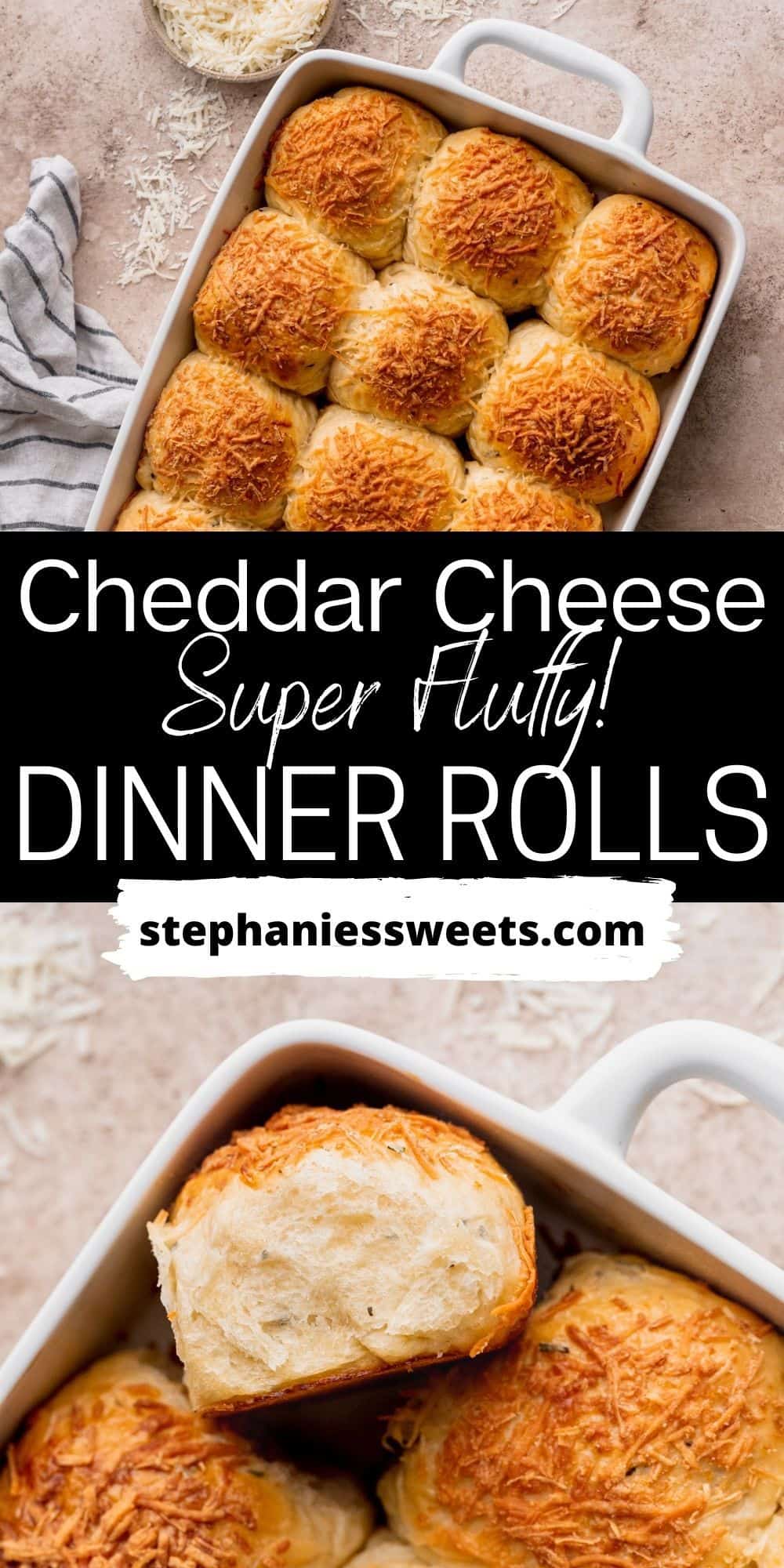 Cheddar Cheese Rolls - Stephanie's Sweet Treats