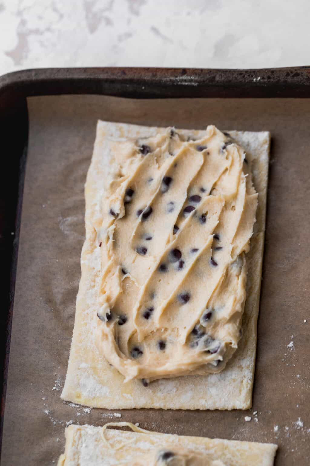 Chocolate Cookie Dough Pop Tarts - Stephanie's Sweet Treats