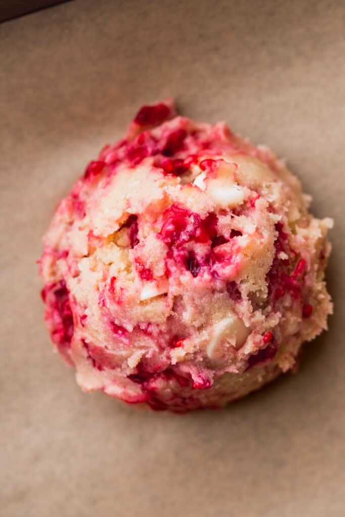 Raspberry White Chocolate Cookies - Stephanie's Sweet Treats