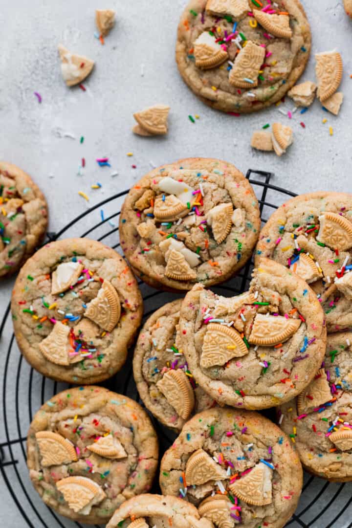Birthday Cake Cookies - Stephanie's Sweet Treats