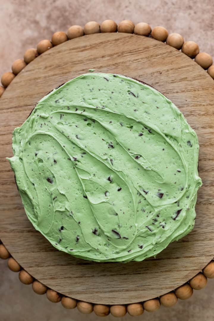 Andes Chocolate Mint Cake - Stephanie's Sweet Treats