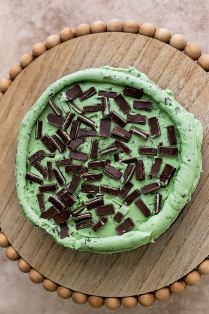 Andes Chocolate Mint Cake - Stephanie's Sweet Treats