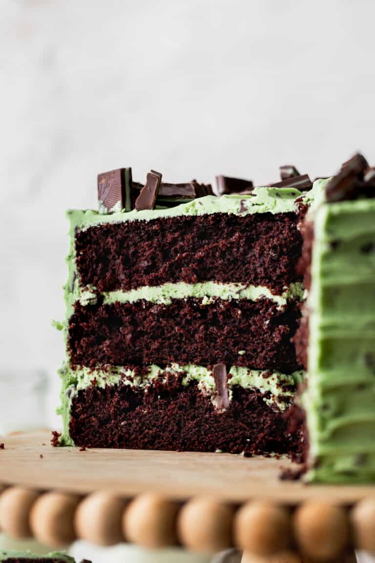 Andes Chocolate Mint Cake - Stephanie's Sweet Treats
