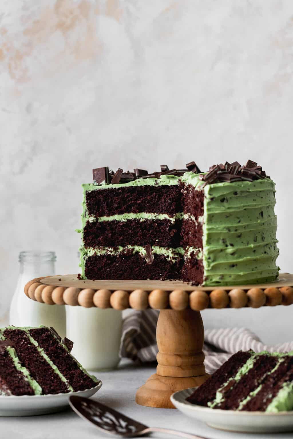 Andes Chocolate Mint Cake - Stephanie's Sweet Treats