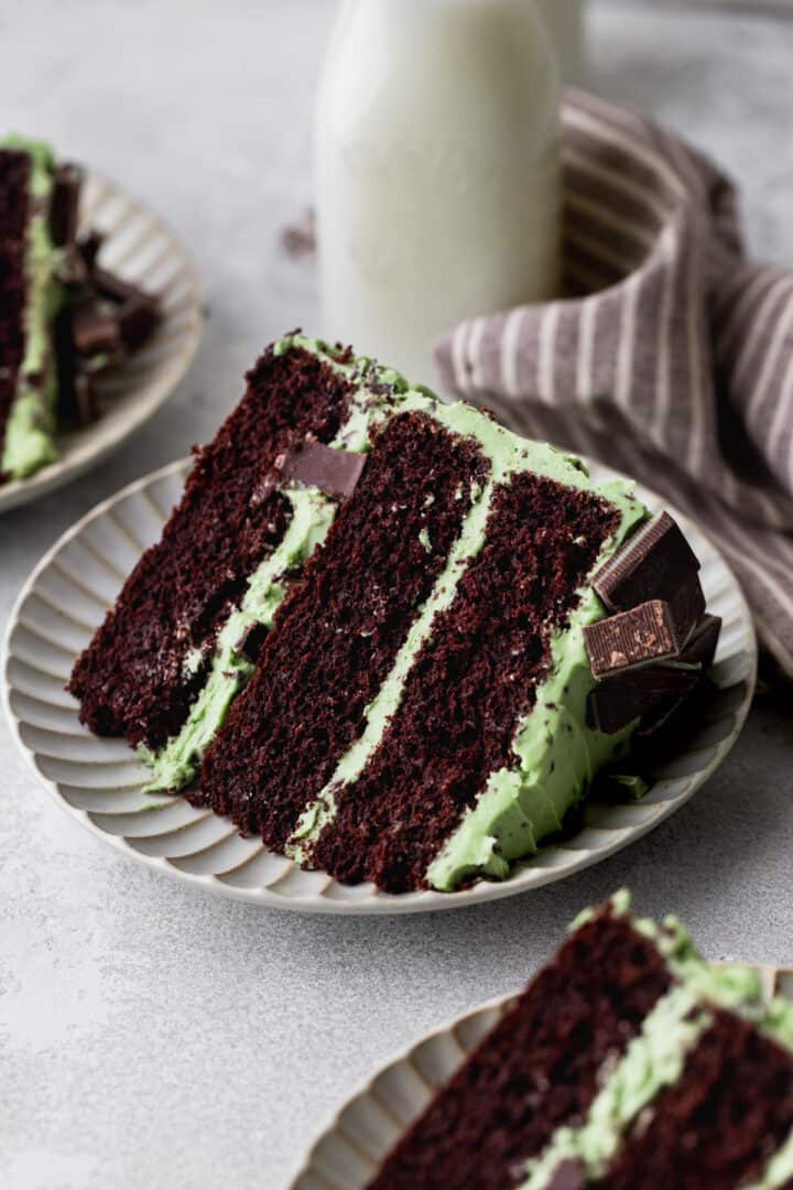 Andes Chocolate Mint Cake - Stephanie's Sweet Treats