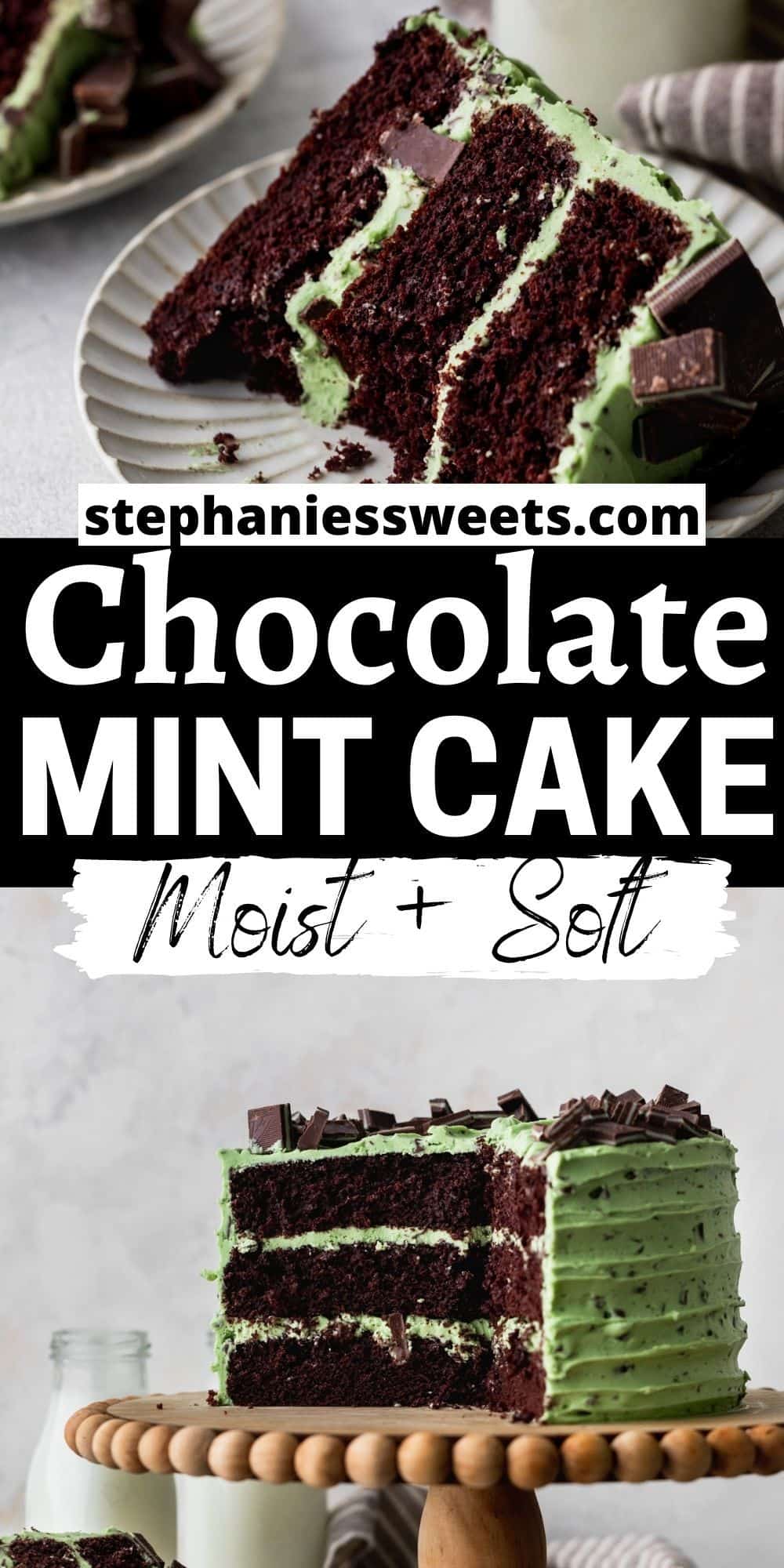 Andes Chocolate Mint Cake - Stephanie's Sweet Treats