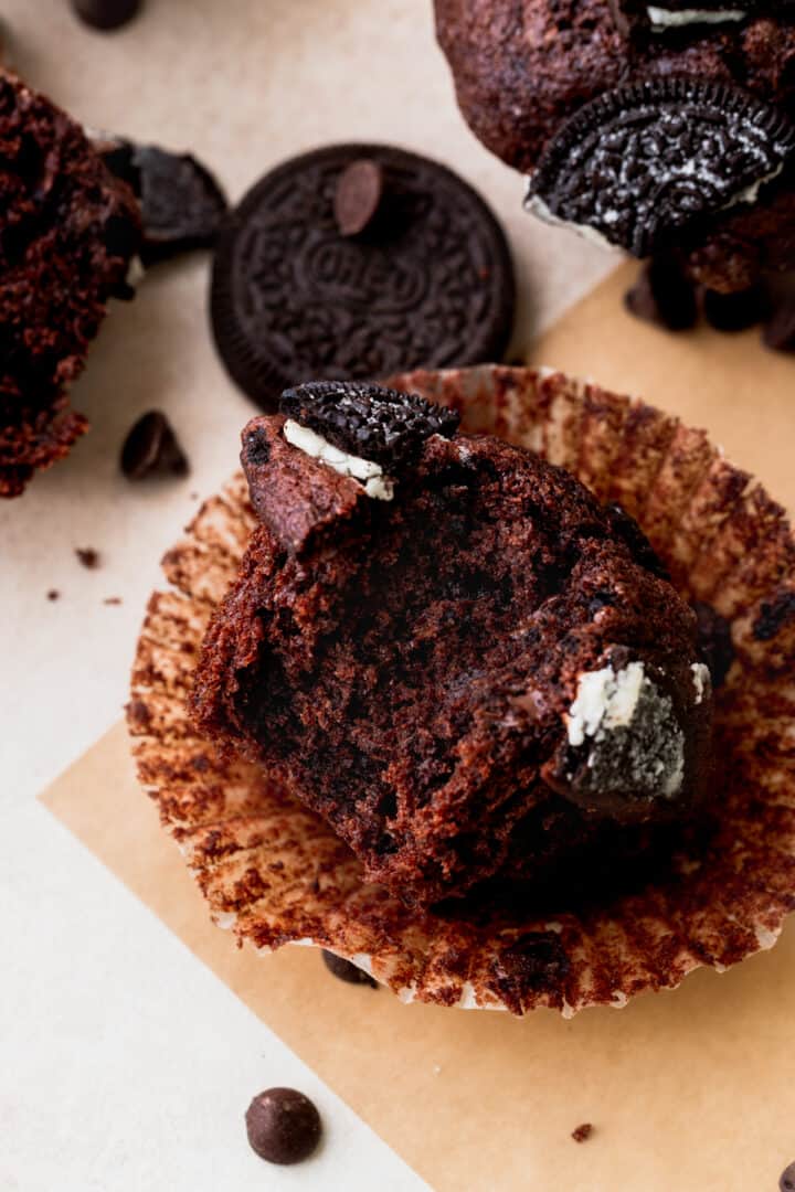Oreo Muffins - Stephanie's Sweet Treats