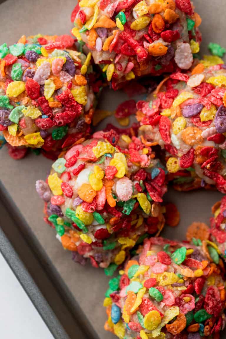 Fruity Pebble Cookies - Stephanie's Sweet Treats
