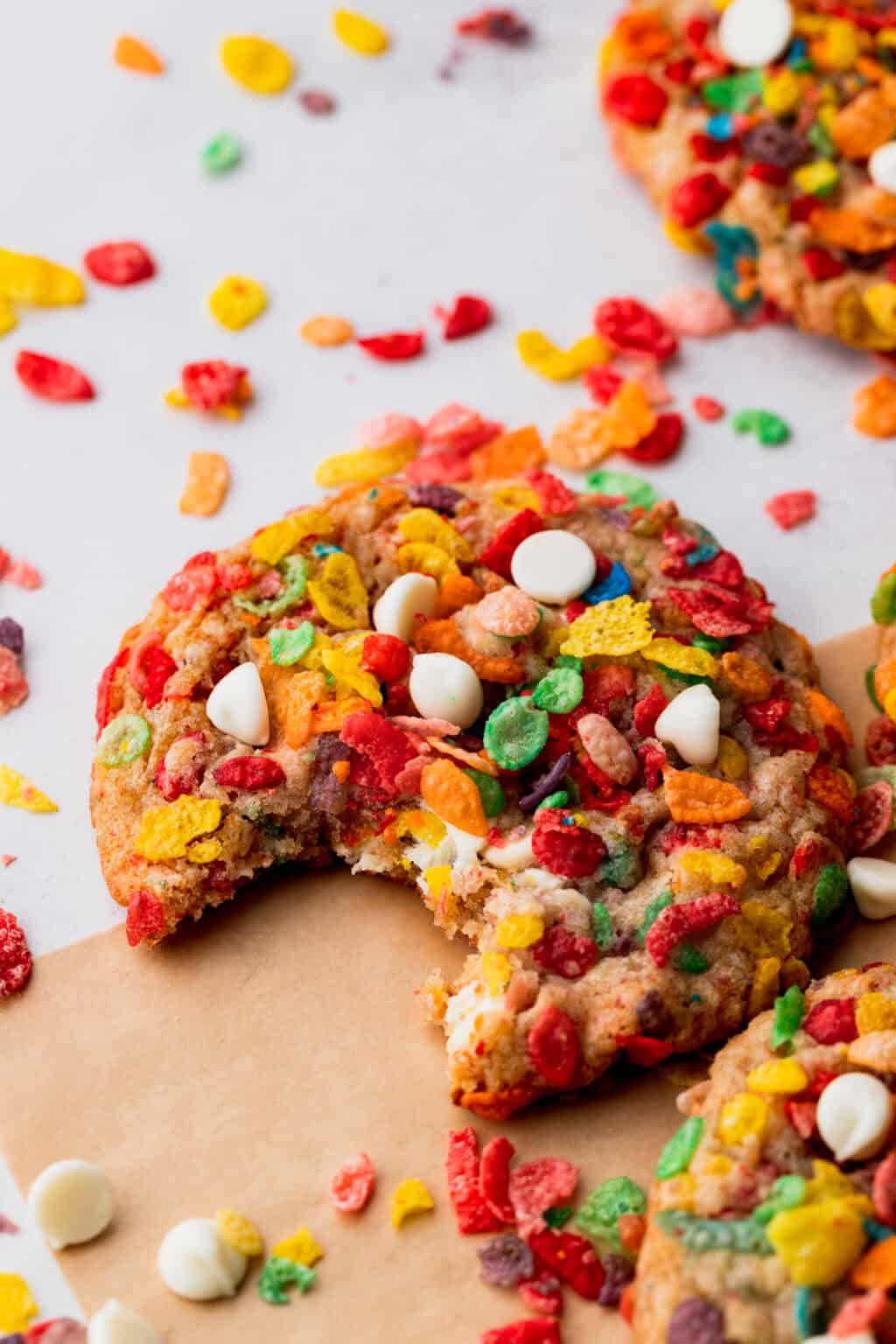 Fruity Pebble Cookies - Stephanie's Sweet Treats