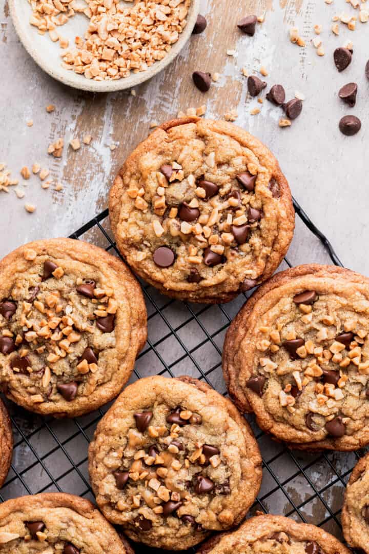 Toffee Cookies - Stephanie's Sweet Treats