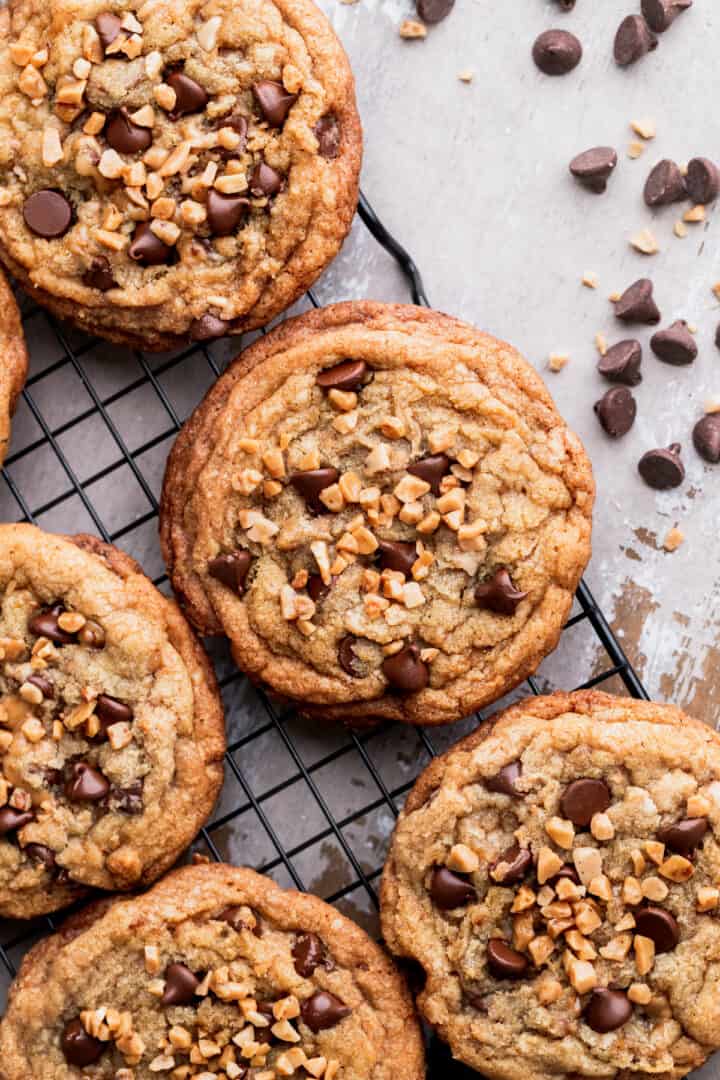 Toffee Cookies - Stephanie's Sweet Treats
