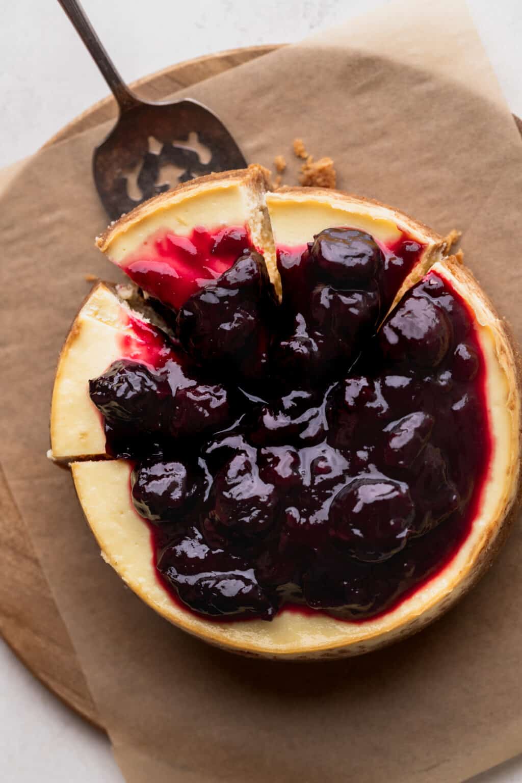 Small Cheesecake +VIDEO - Stephanie's Sweet Treats