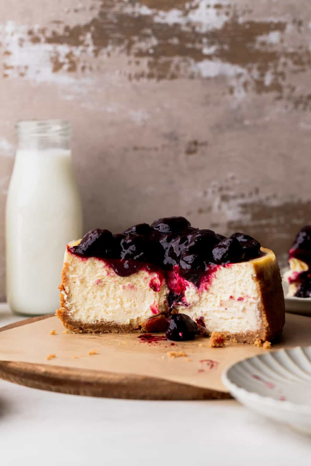 Small Cheesecake +VIDEO - Stephanie's Sweet Treats