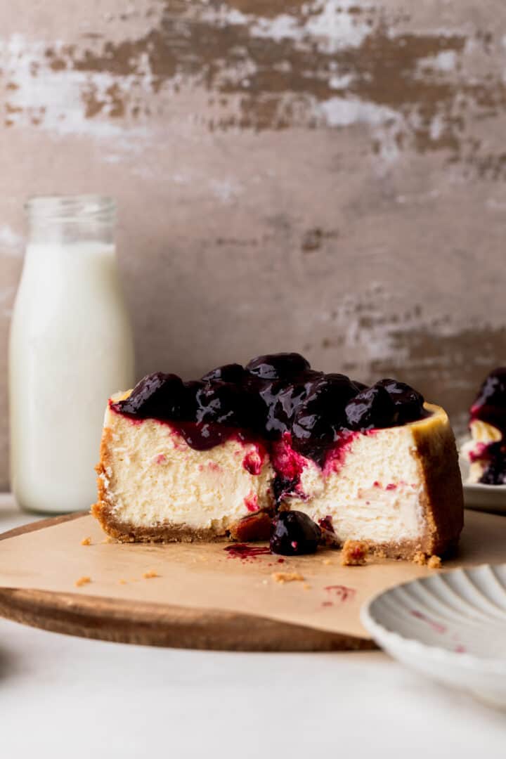 Small Cheesecake +VIDEO - Stephanie's Sweet Treats