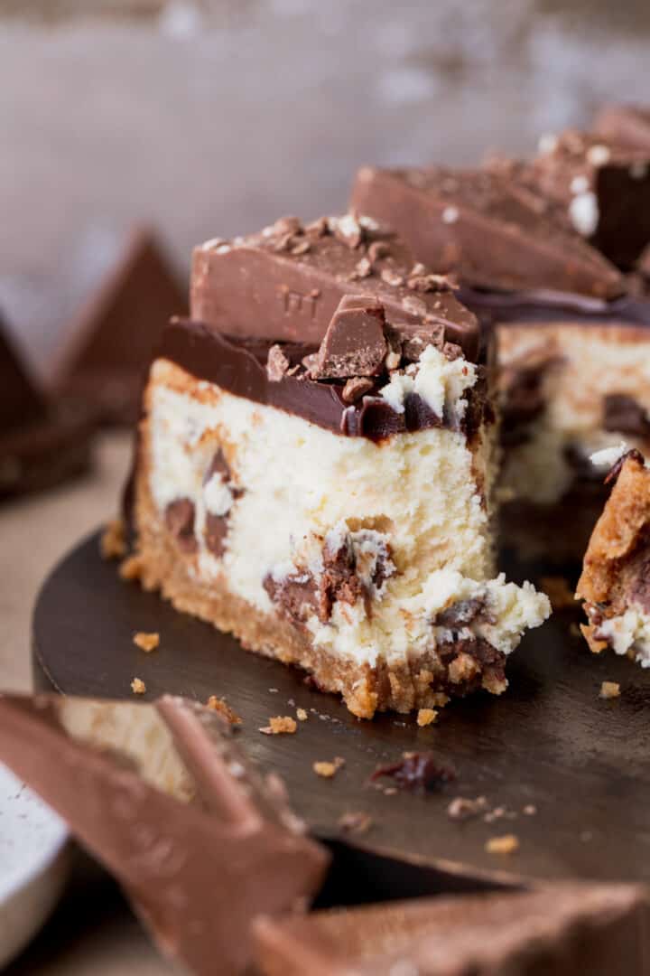 Toblerone Cheesecake - Stephanie's Sweet Treats