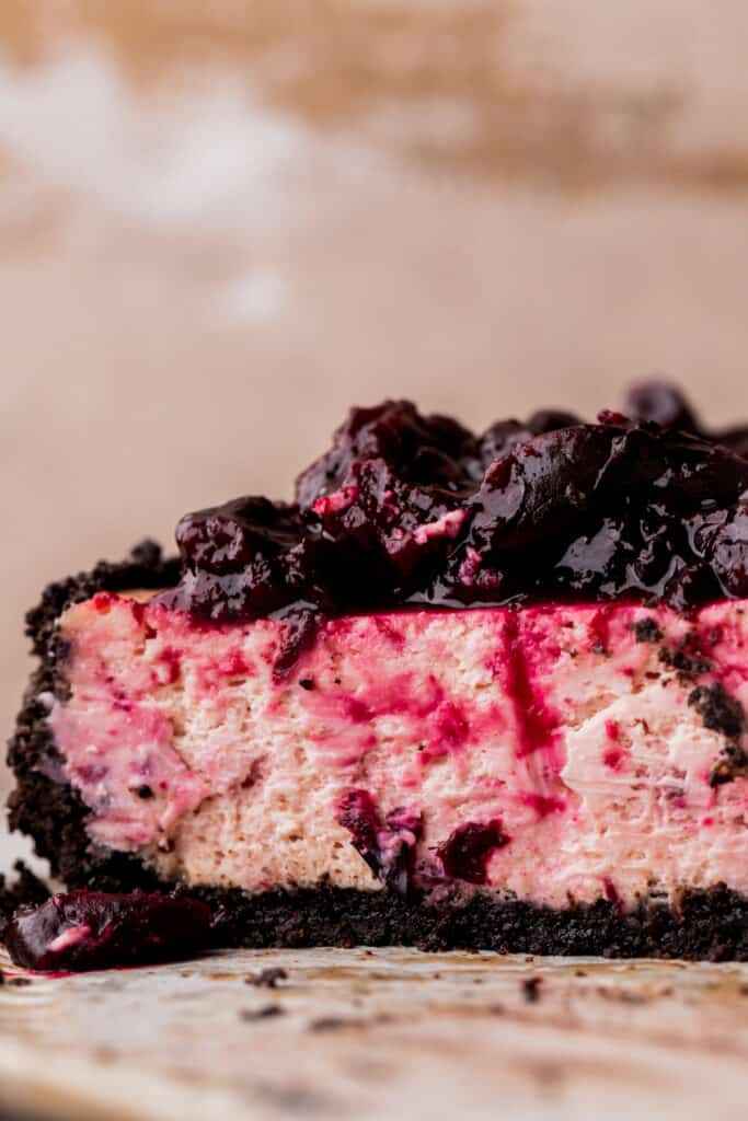 Cherry Cheesecake - Stephanie's Sweet Treats