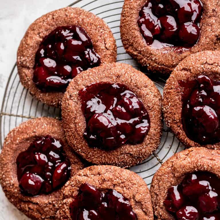 Chocolate Cherry Cookies - Stephanie's Sweet Treats