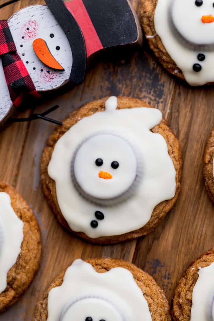 Snowman Cookies - Stephanie's Sweet Treats