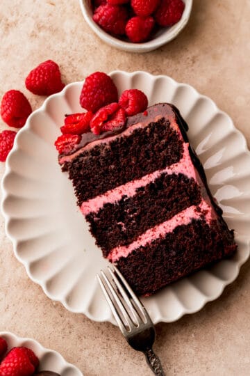 Chocolate Raspberry Cake - Stephanie's Sweet Treats