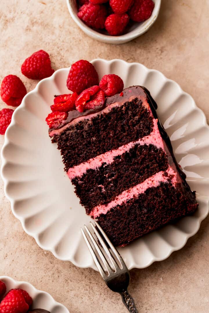 Chocolate Raspberry Cake - Stephanie's Sweet Treats