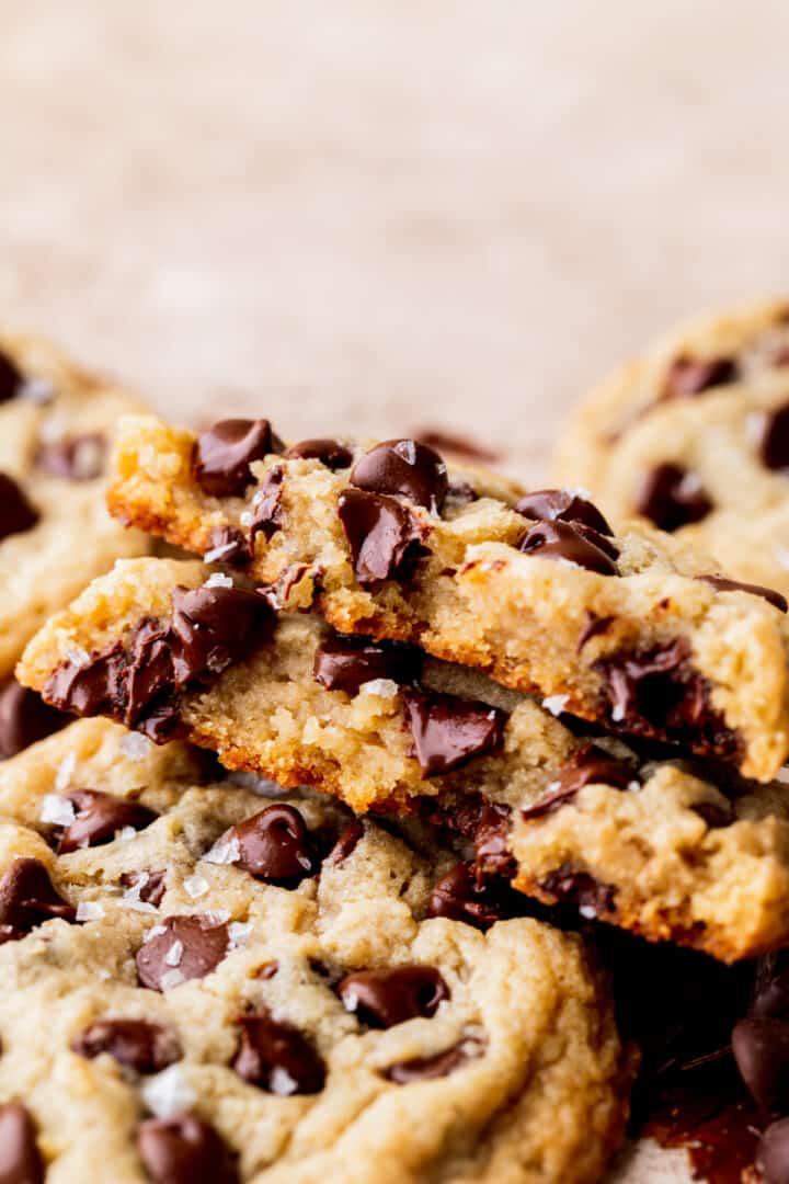 Eggless Chocolate Chip Cookies - Stephanie's Sweet Treats