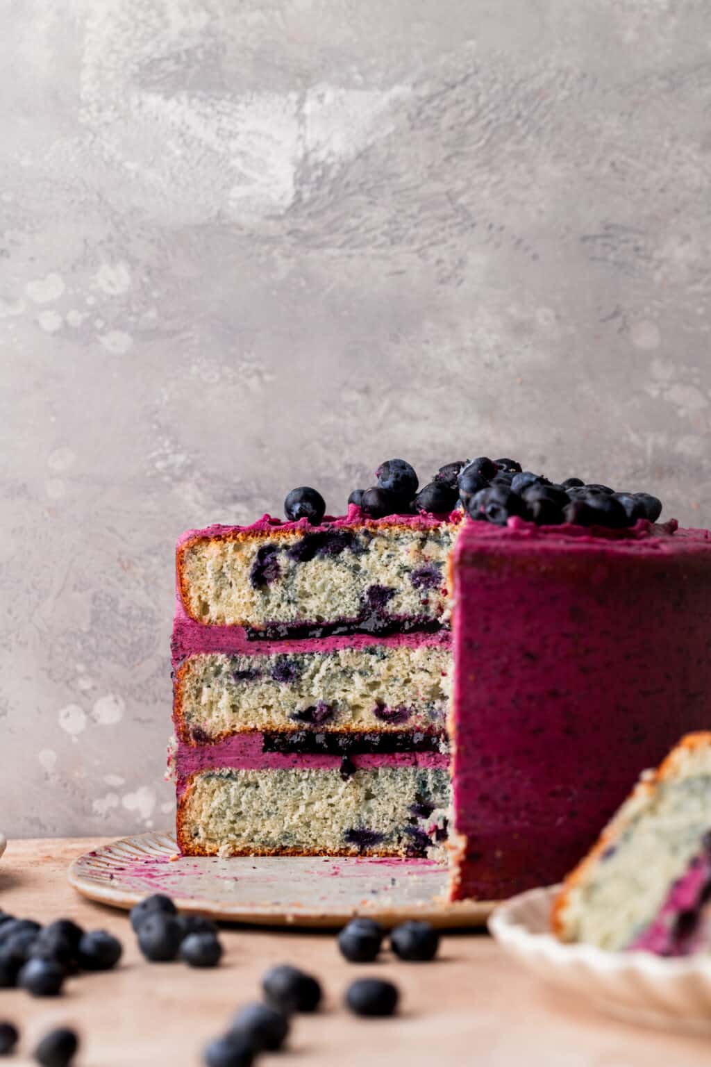 Blueberry Cake - Stephanie's Sweet Treats