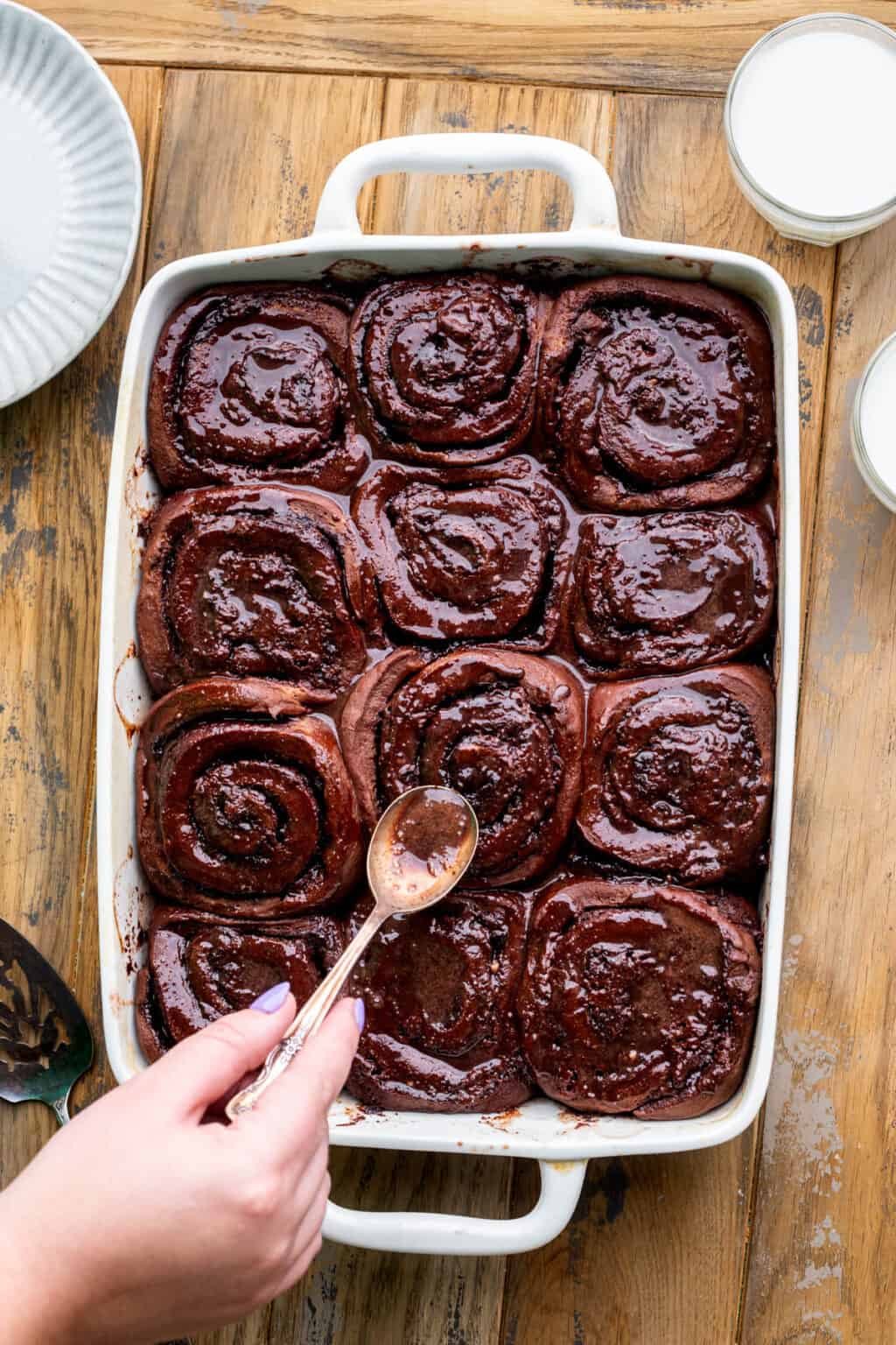 Chocolate Rolls - Stephanie's Sweet Treats