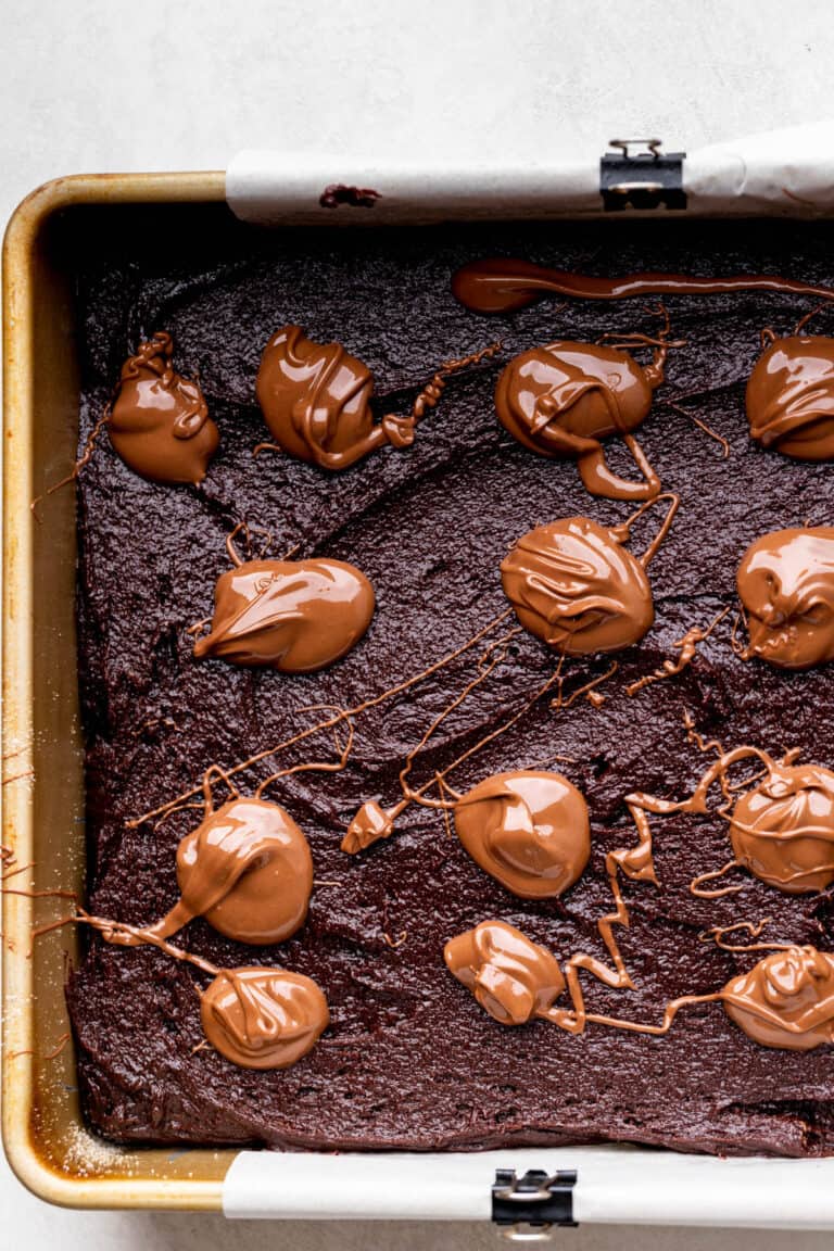Nutella Brownies - Stephanie's Sweet Treats