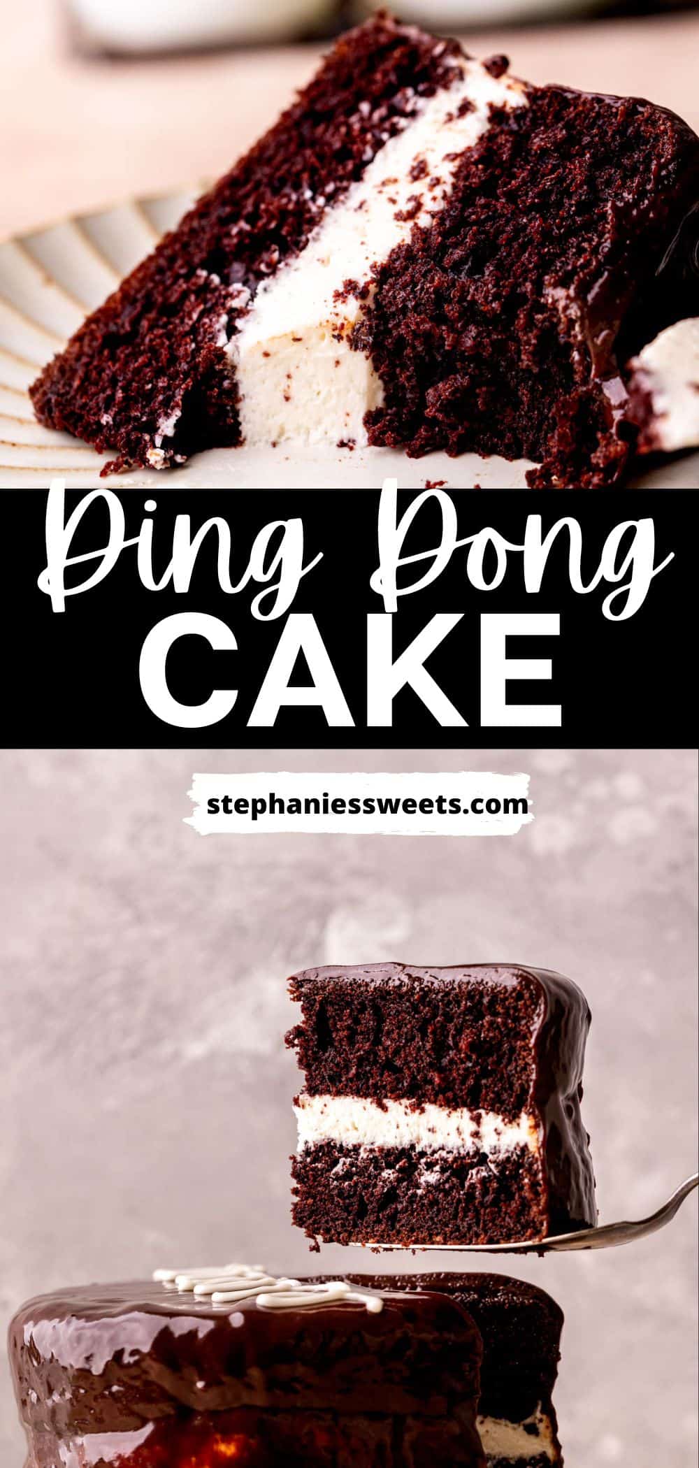 Ding Dong Cake - Stephanie's Sweet Treats