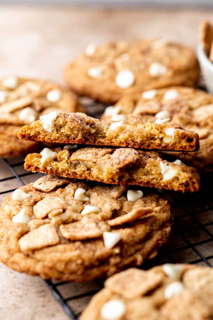 Cinnamon Toast Crunch Cookies - Stephanie's Sweet Treats