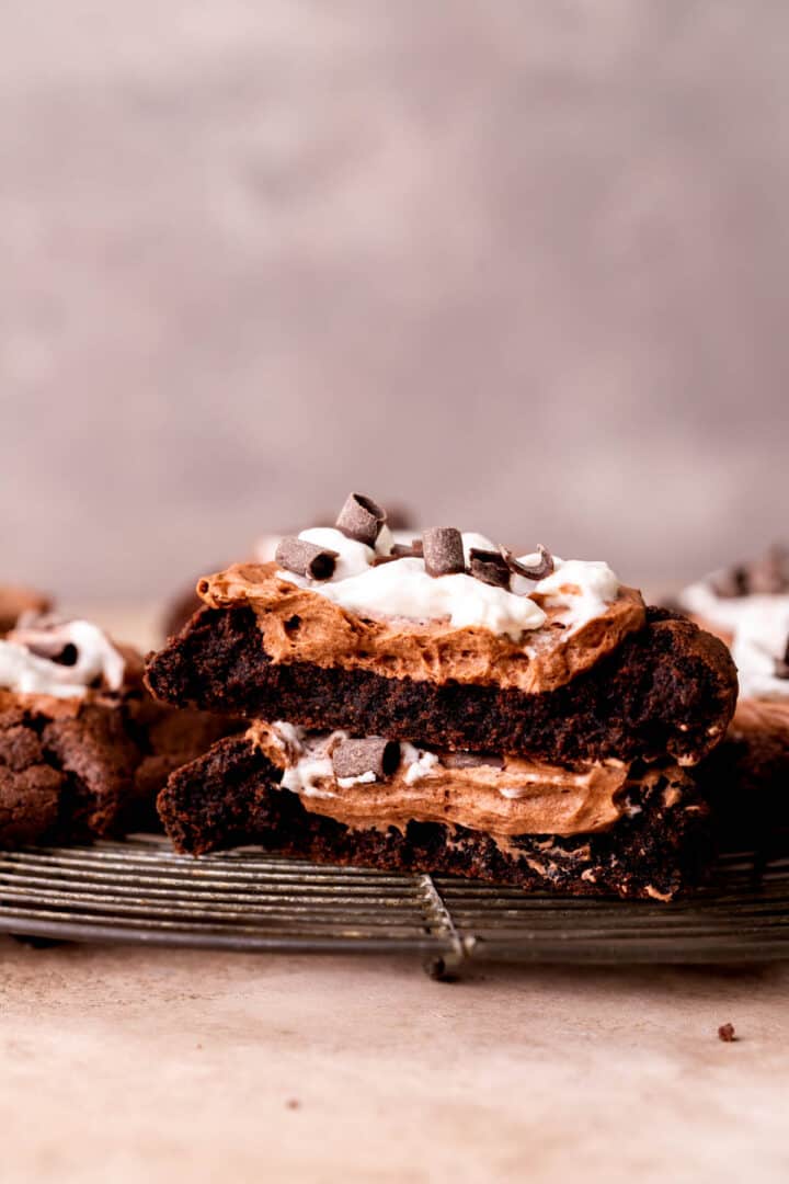 French Silk Pie Cookies - Stephanie's Sweet Treats