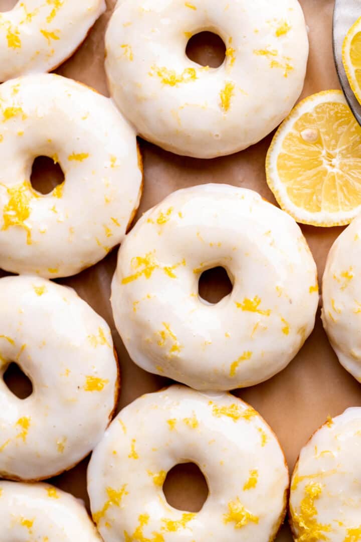Lemon Donuts - Stephanie's Sweet Treats