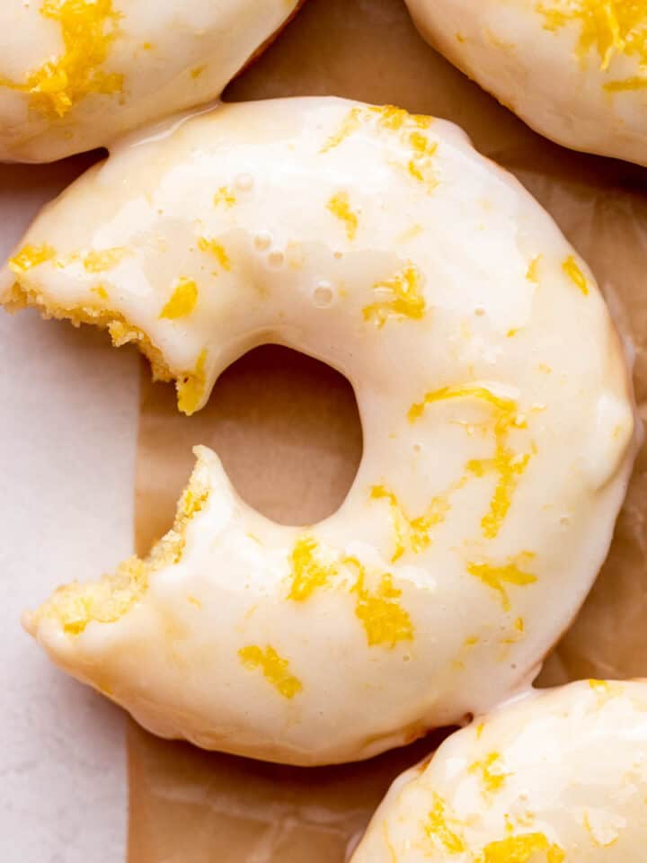 Lemon Donuts - Stephanie's Sweet Treats