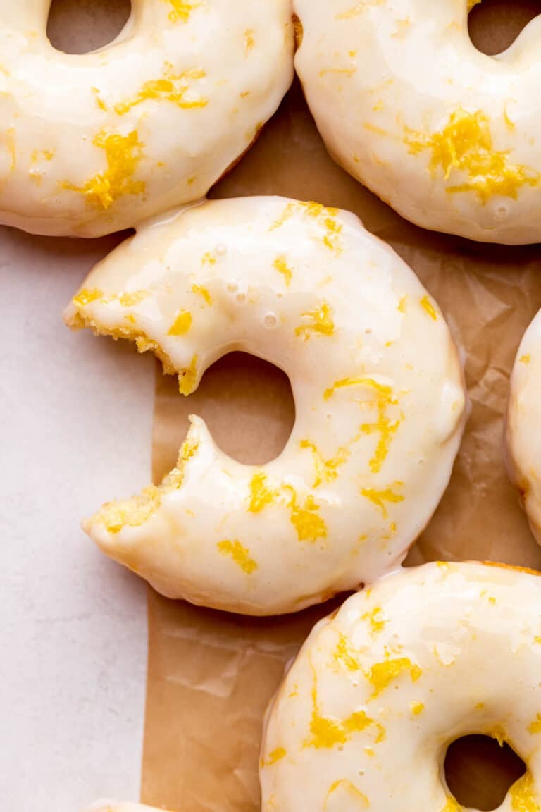 Lemon Donuts - Stephanie's Sweet Treats