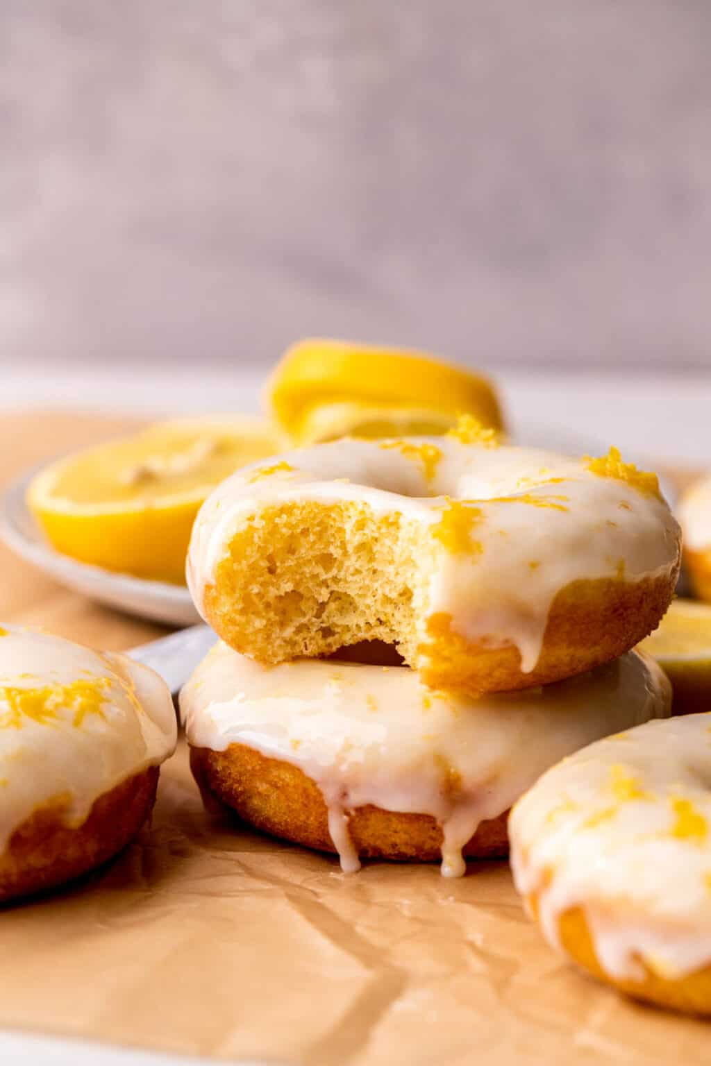 Lemon Donuts - Stephanie's Sweet Treats