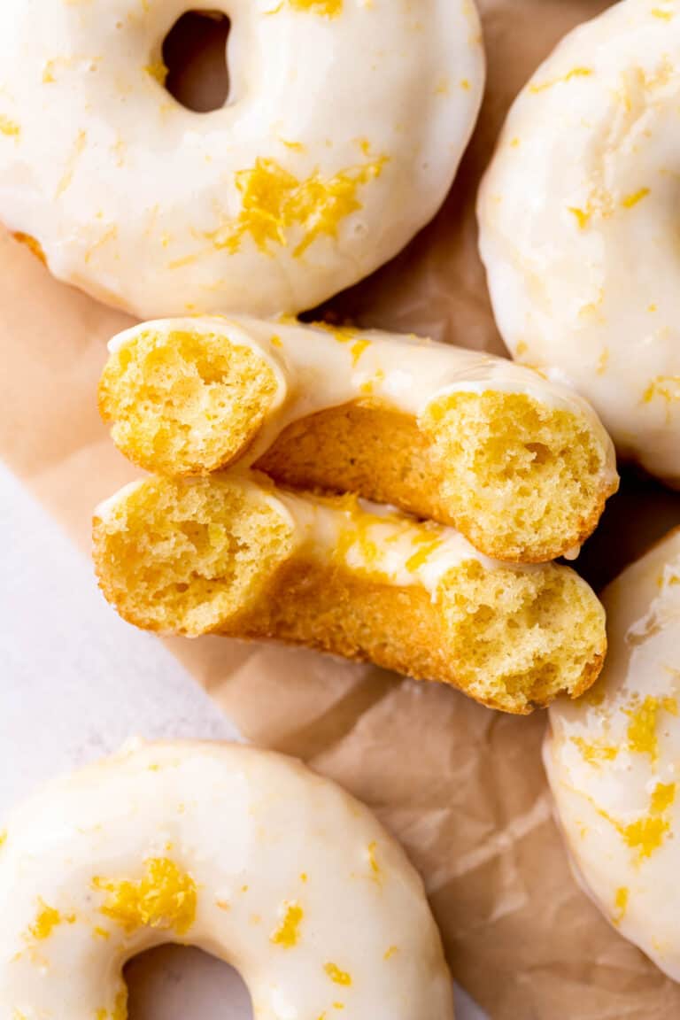 Lemon Donuts - Stephanie's Sweet Treats
