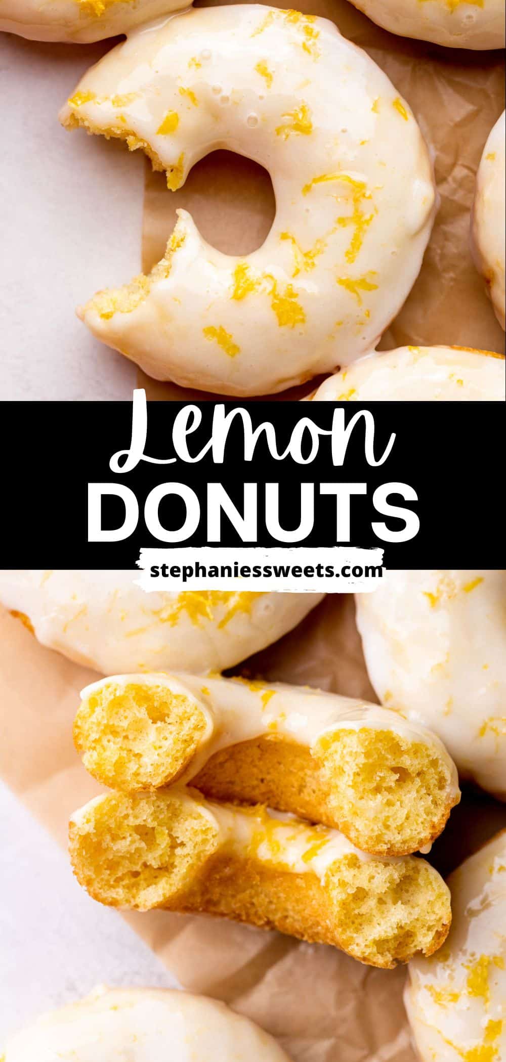 Lemon Donuts - Stephanie's Sweet Treats