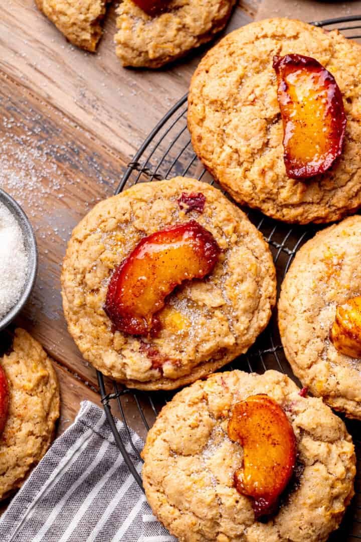 Peach Cookies - Stephanie's Sweet Treats