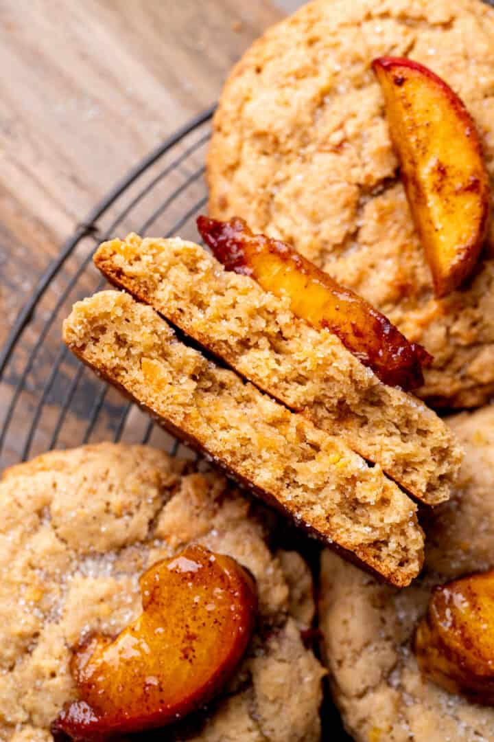 Peach Cookies - Stephanie's Sweet Treats