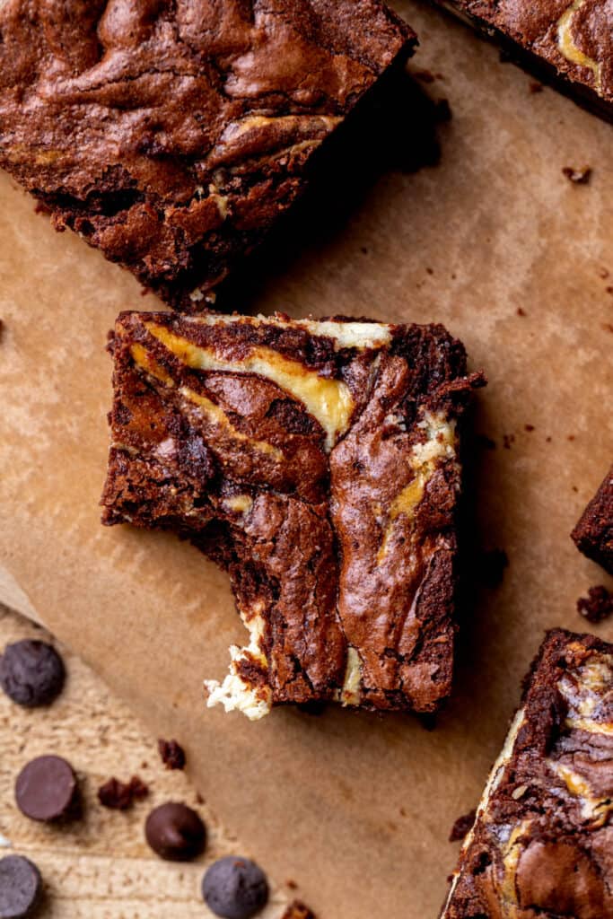 Cheesecake Brownies - Stephanie's Sweet Treats