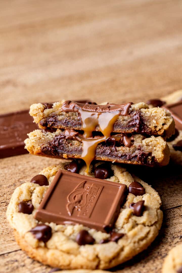 Chocolate Caramel Cookies - Stephanie's Sweet Treats