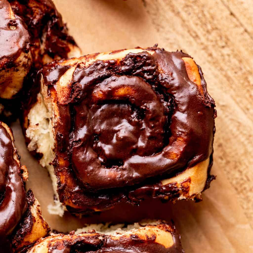 Chocolate Cinnamon Rolls - Stephanie's Sweet Treats