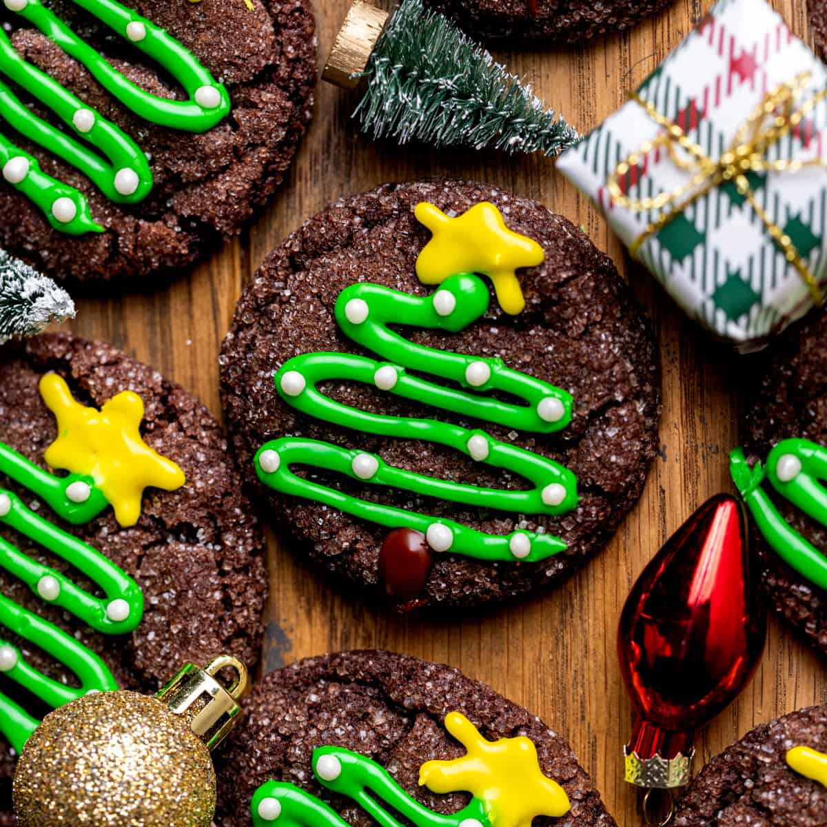 Christmas Tree Cookies - Stephanie's Sweet Treats