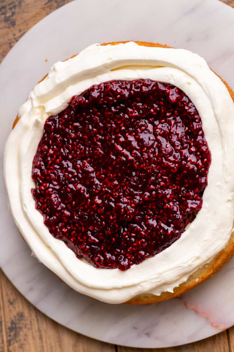 White Chocolate Raspberry Cake - Stephanie's Sweet Treats