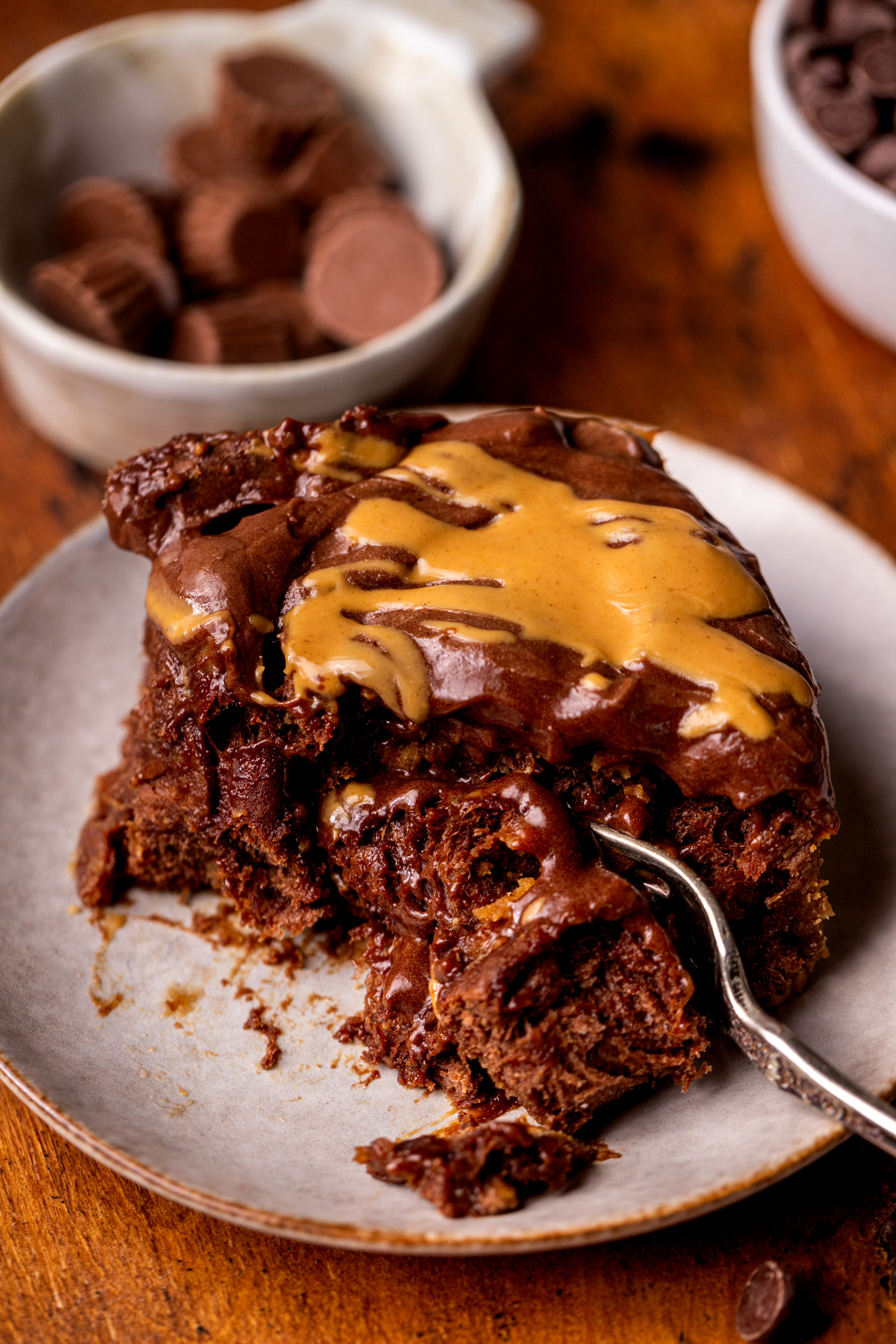 Chocolate Peanut Butter Rolls - Stephanie's Sweet Treats