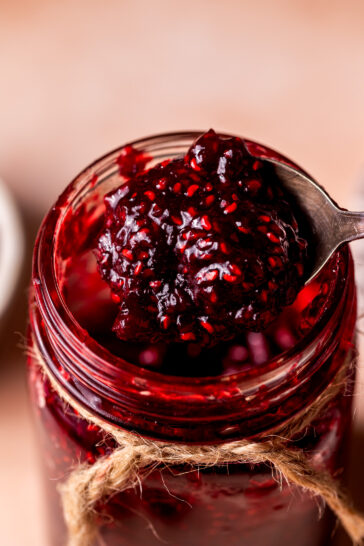 Simple Raspberry Jam - Stephanie's Sweet Treats
